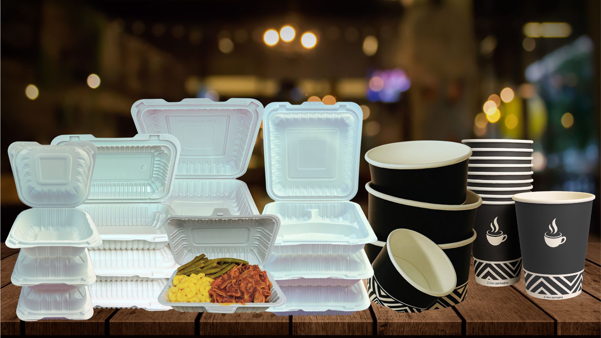 Manufacture of Eco Friendly MFPP Hinged Food Takeout Containers - ZGEN ...